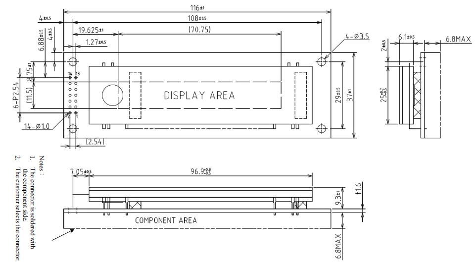 Futaba VFD Meter Display M202SD22AA - Precision & Reliability