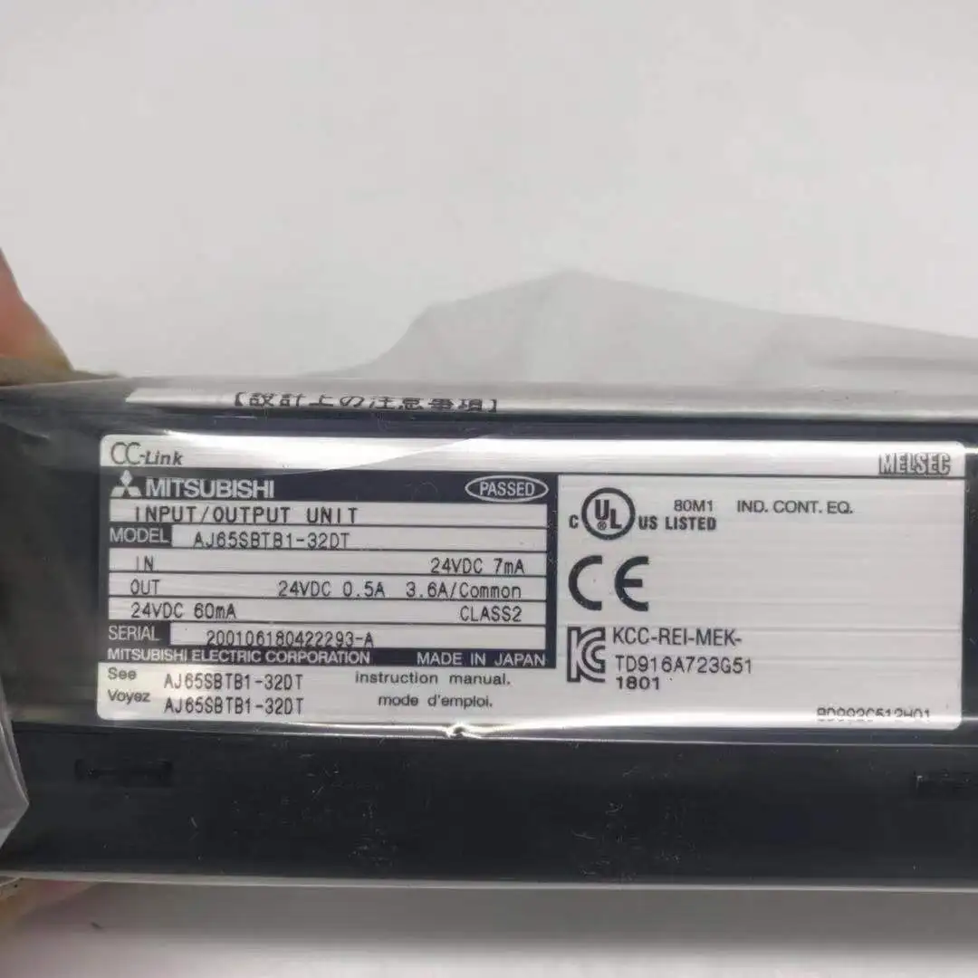 Plc I / O Module Cc-link Aj65sbtb1-32t/aj65sbtb1-32dt In 24vdc 7ma Out ...