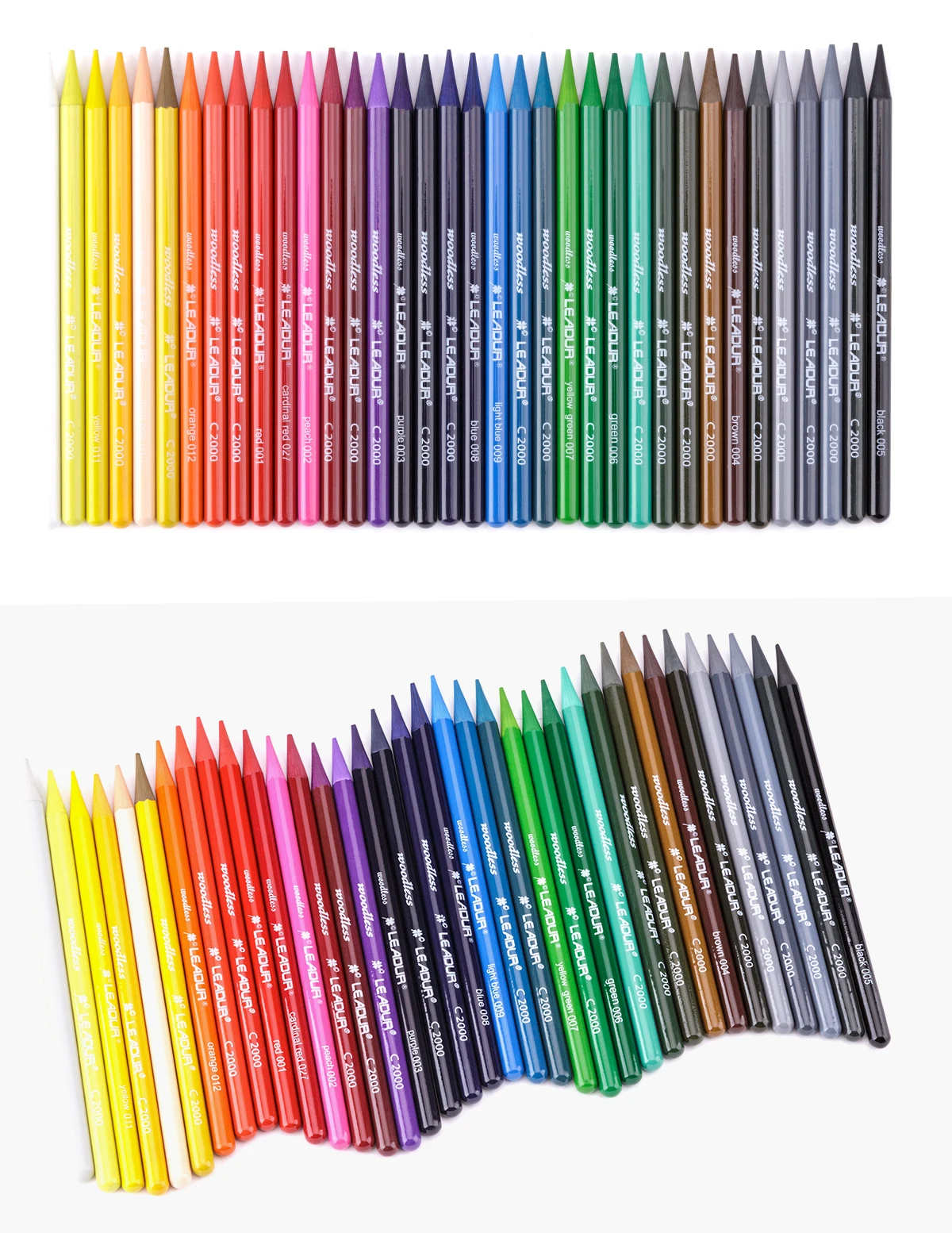 Art Supplier Premium Drawing Colouring Pencil Woodless Colored Pencil ...
