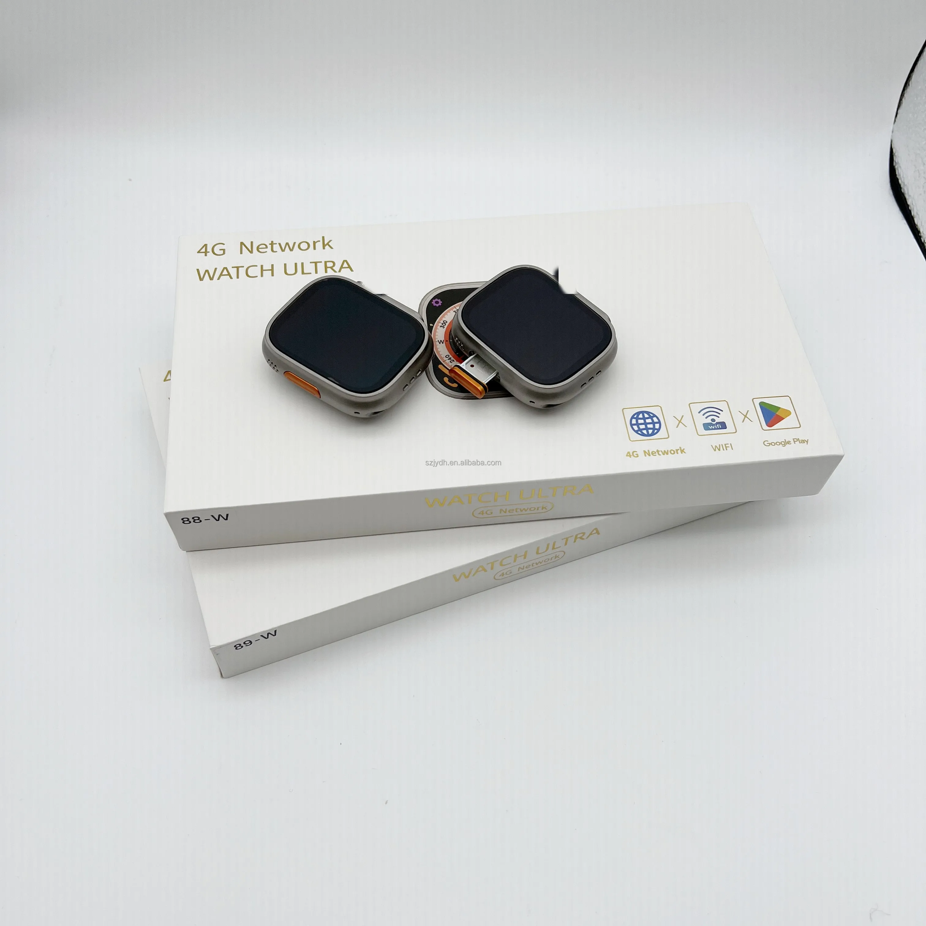 Dw88 Dw89 Ultra 4g Smart Watch Sim Card Wifi 64gb Rom 4gb Ram Android ...