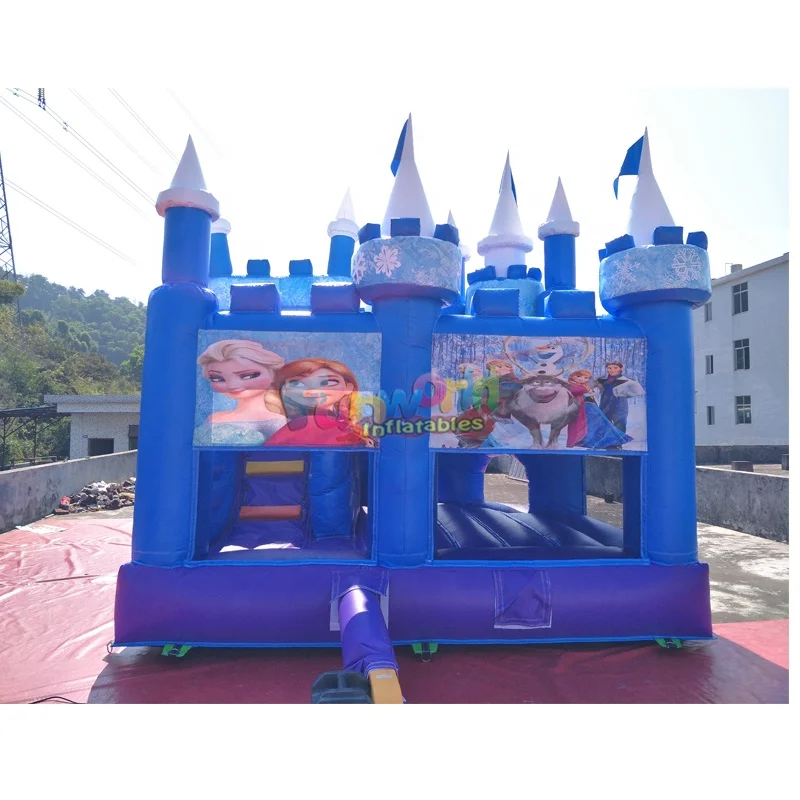 Inflatable Castle Bouncy Slide Big Jumping Castle With Pool And Prices ...