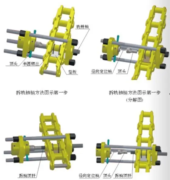 Hot-selling 150T Portable Hand Track Pin Press Machine