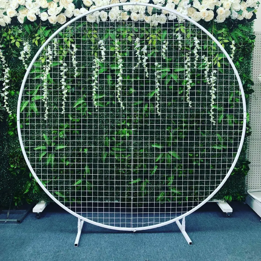 Shopping Mall Grid Screen Wrought Iron Grid Road Leading Square Flower ...