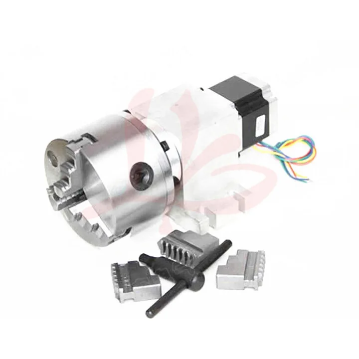 4th Axis 3 Jaw Chuck 100mm CNC Harmonic Reducer - 3. Oberschwingung