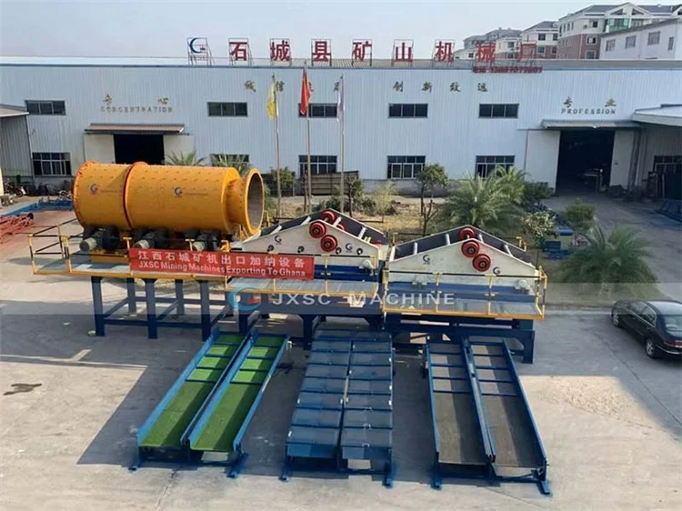 Jxsc Gold Panning Sluice Mining Machine Gold Tailing Recovery Sluice ...