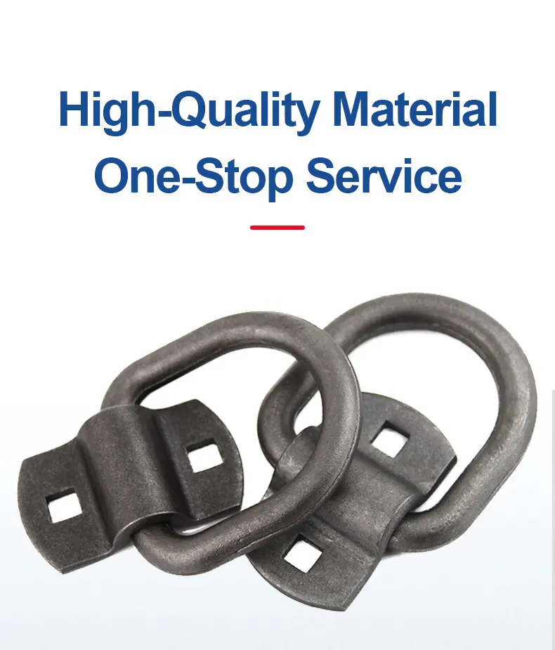 Lifting Safety Forged Carbon Steel Removable D Ring With Bracket - Buy ...