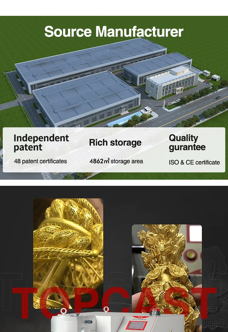 Italy Topcast TVC5 Automatic Vacuum Pressure Casting Machine for ...