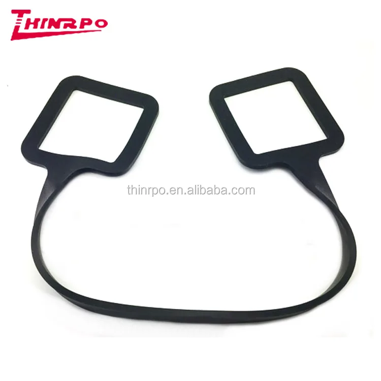 Customized Heavy Duty Reusable Adjustable Silicone Strap