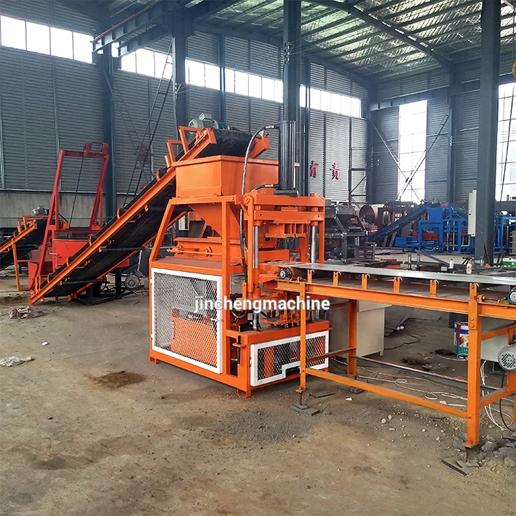 Automatic Hydraulic Clay Brick Machine - 2-10 Eco Brick Maker