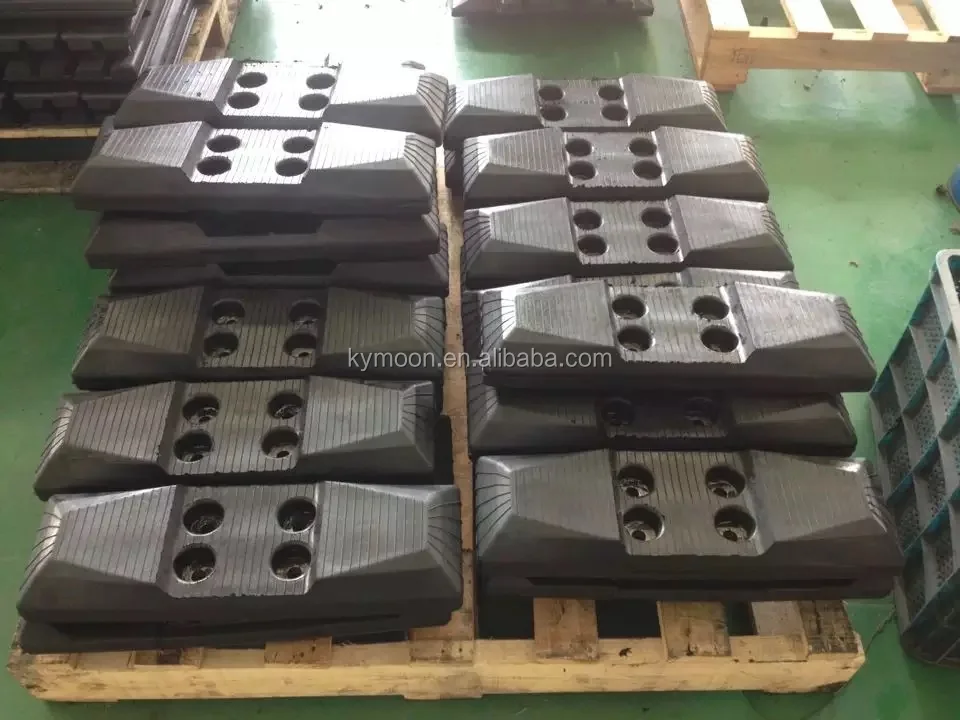 Rubber Track Pads for Chain Type Excavator - Durable & Reliable