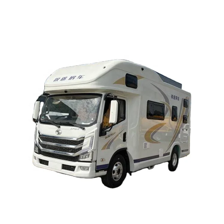 China Motorhomes Campervans 6 Seats Two Beds Automatic Gearbox For ...
