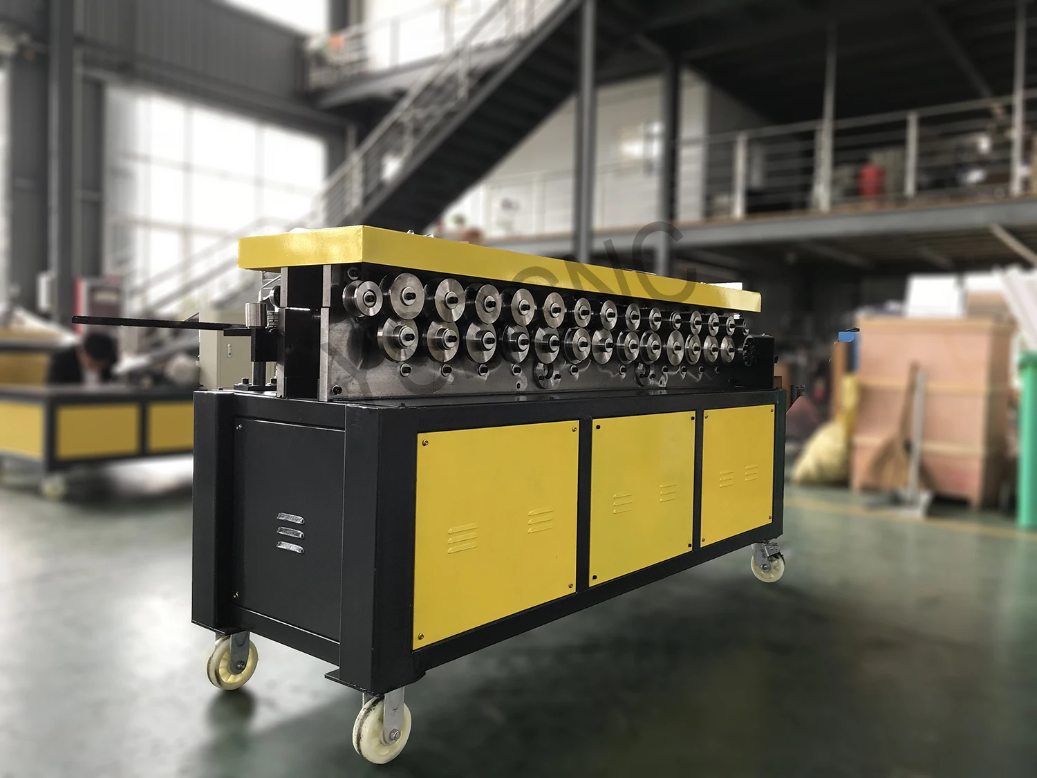 T12 Hvac Tdf Duct Flange Machine Air Duct Flange Making Forming Machine ...