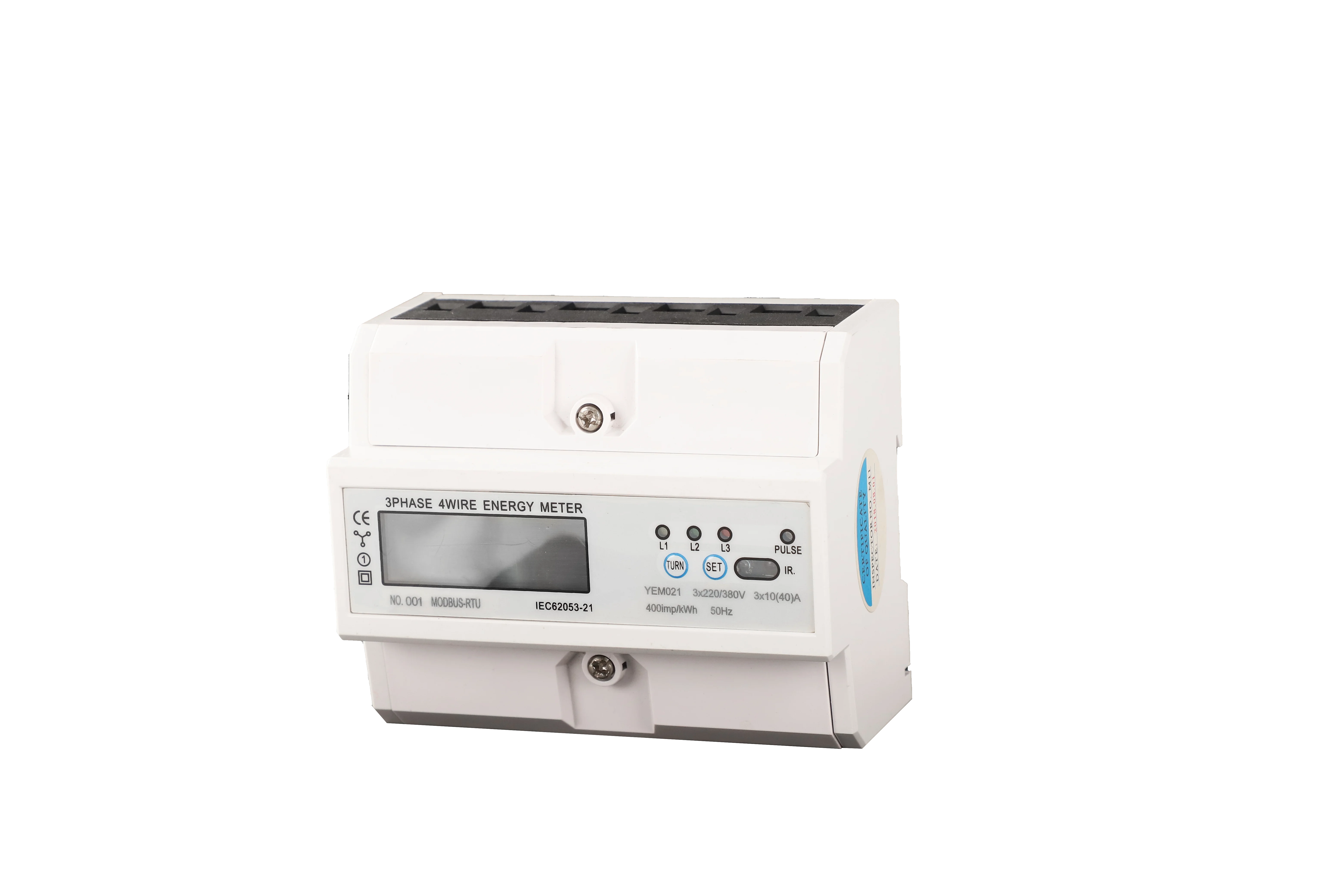 Three Phase Electronic Multirate Lcd Display Watt-hour Meter New Type ...