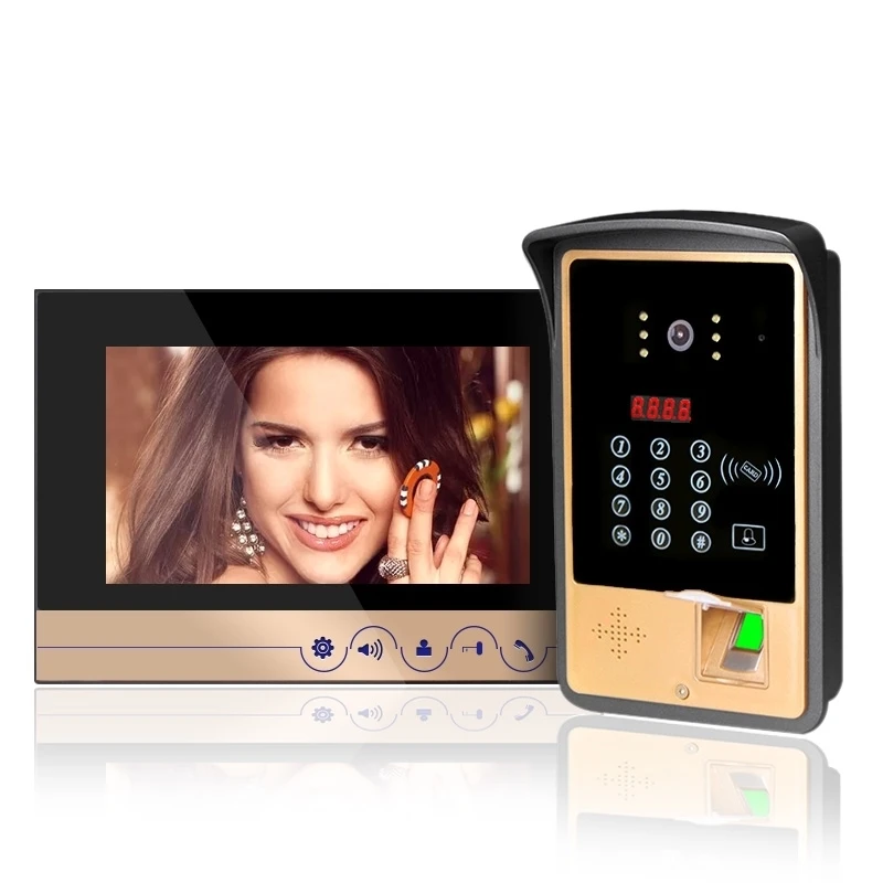 New Smart Video Door Phone Intercom System Small Building Tcp Protocol ...