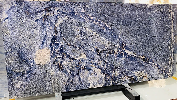 Luxury Blue Granite Slabs - Azul Bahia Countertop Price