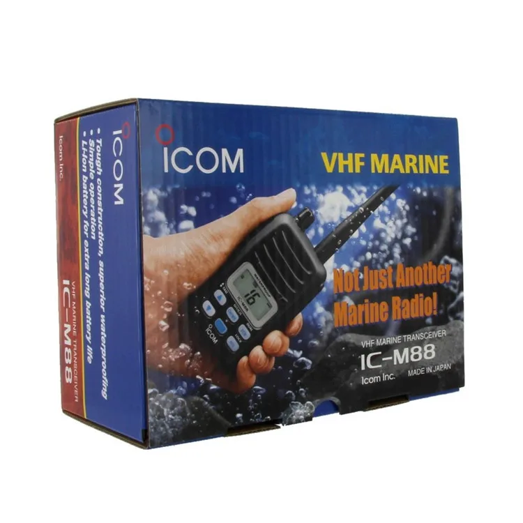 ICOM IC-M88 Handheld VHF Marine Radio - Long Range & Waterproof