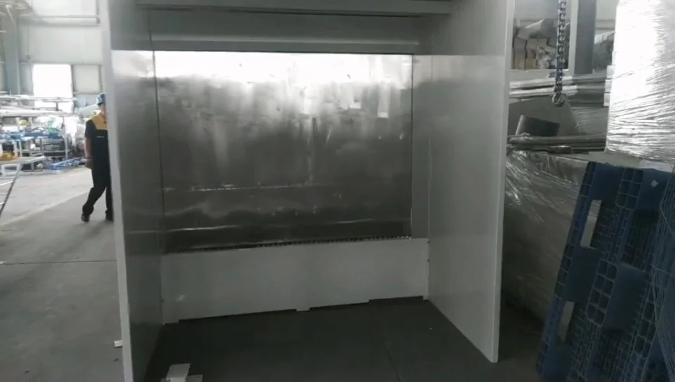 Water Curtain Small Paint Spray Booths And Cabinet For Furniture And ...