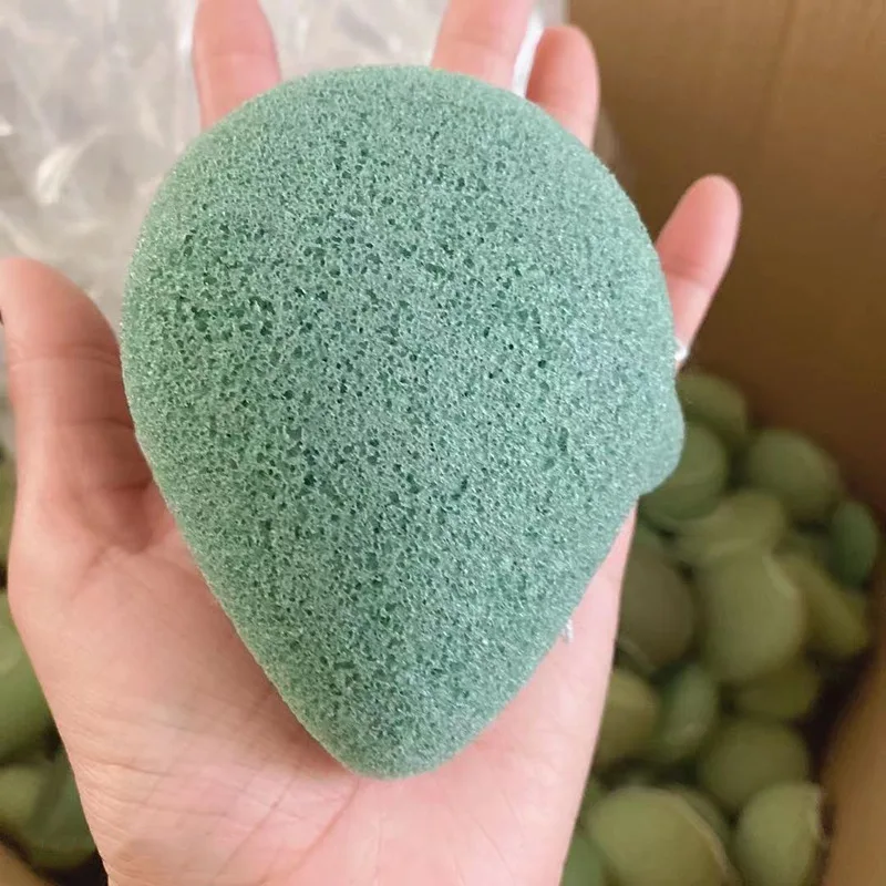Natural Konjac Powder Puff Sponge Cosmetic Puff for Face Washing ...