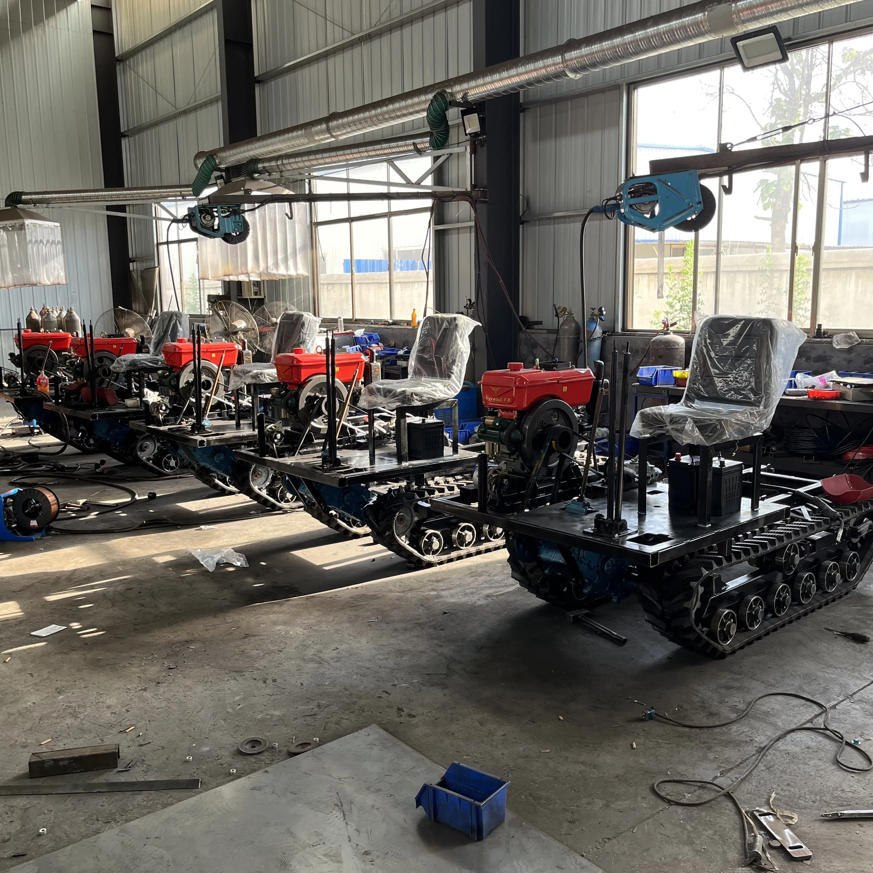 Rubber Track Chassis Crawler Undercarriage And Caterpillar For ...