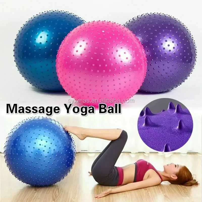 75cm Pvc Colorful Fitness Exercise Ball Gym Yoga Ball - Buy Vibrating ...