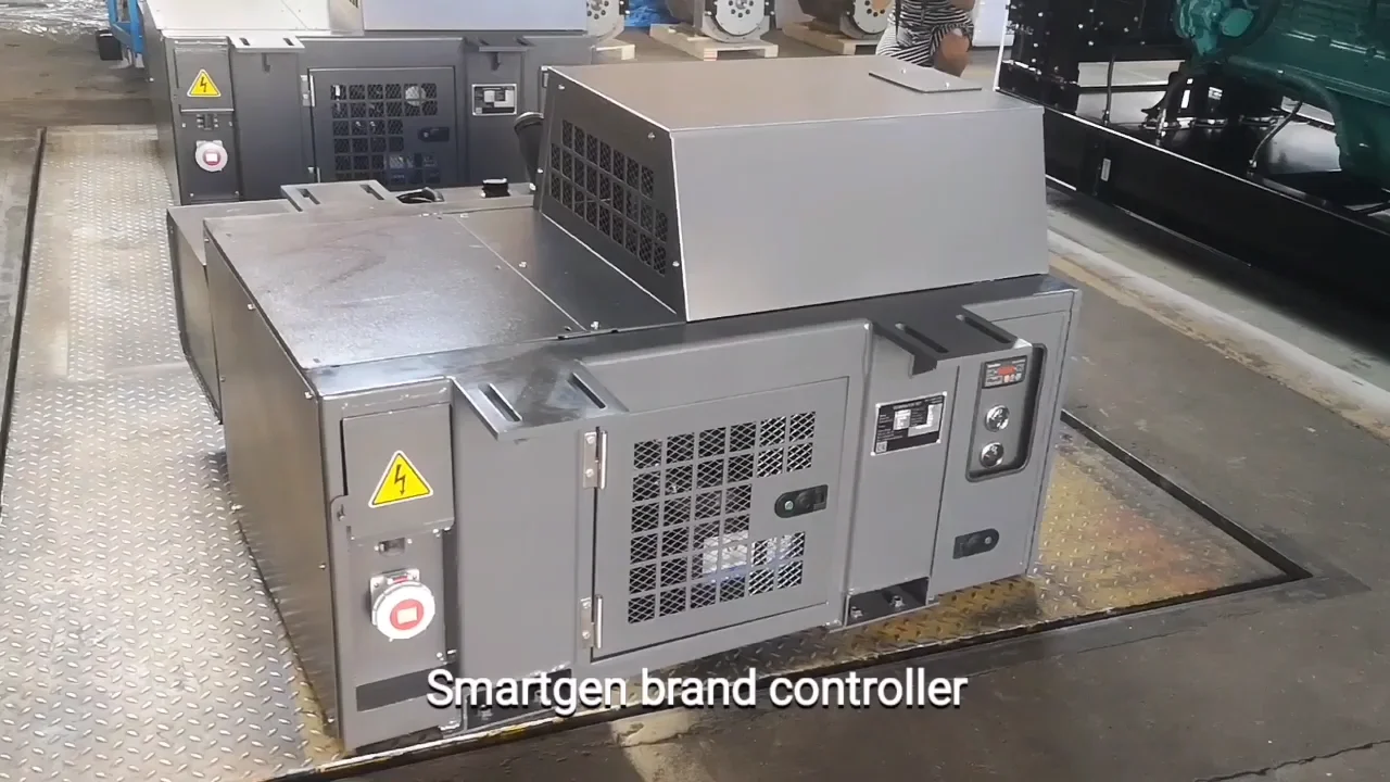 15kw Carrier Undermount Silent Diesel Genset Generator For Reefer ...