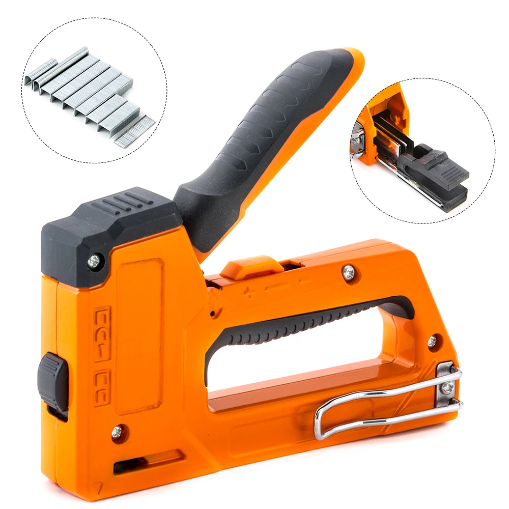 4 in 1 Heavy Duty Nailing Tacker Gun Woodworking Tool for Wood ...