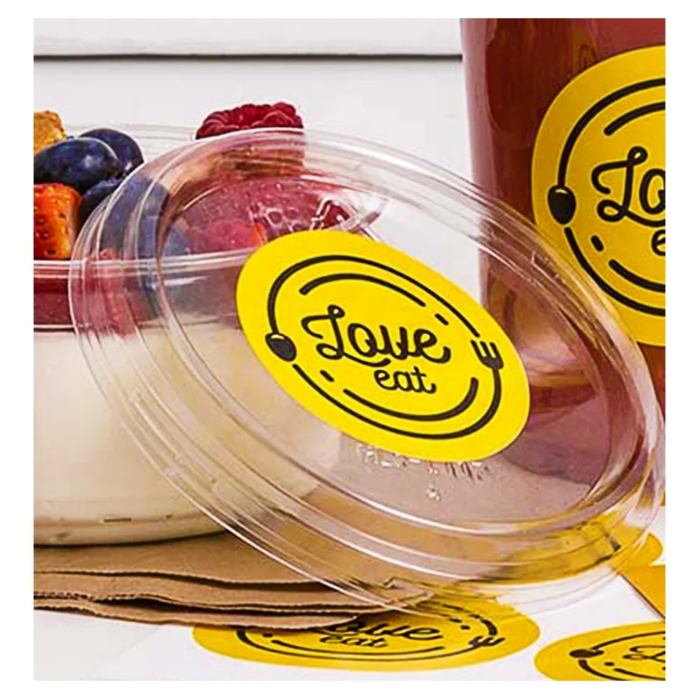 Wholesale Waterproof Adhesive Oilproof Glossy Can Be Frozen Food Jar ...