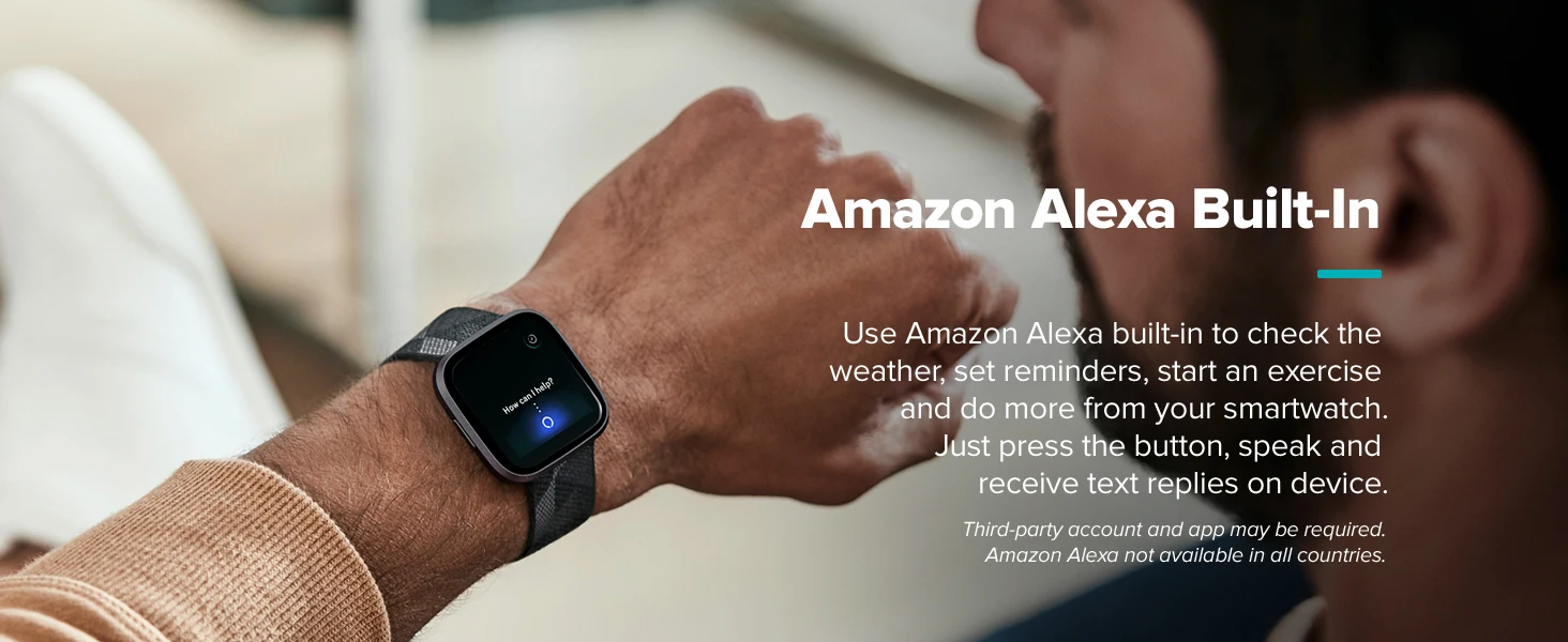 Original Brand New for Fitbit Versa 2 Health Fitness Smartwatch IP68 ...