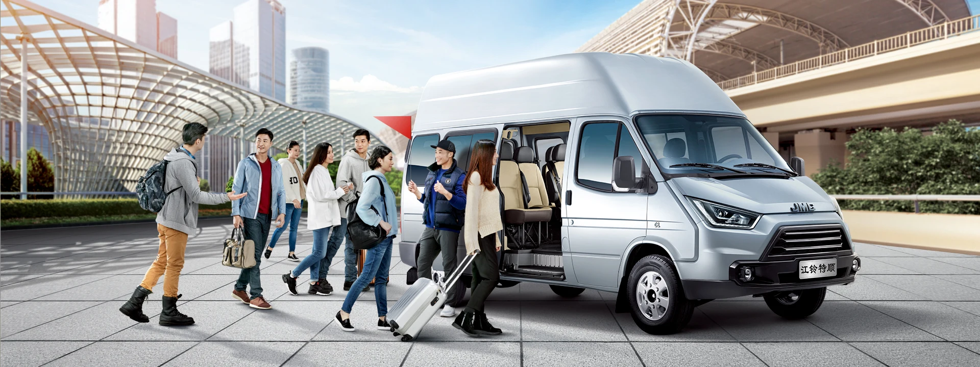 Best Sale And High Quality Chinese Business Car Jmc Touring Van - Buy ...