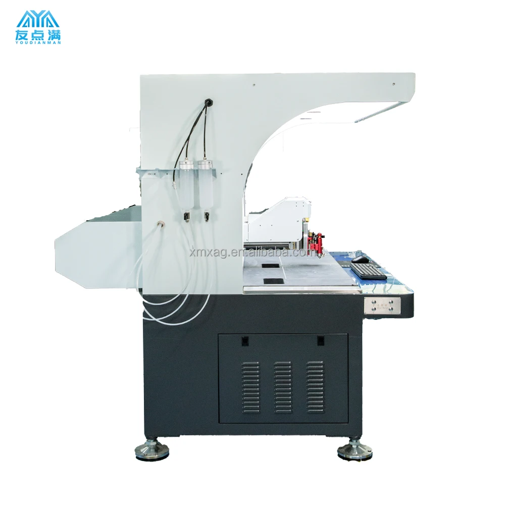 High Speed Precise Automatic Visual Positioning Mobile Phone Set Glue ...