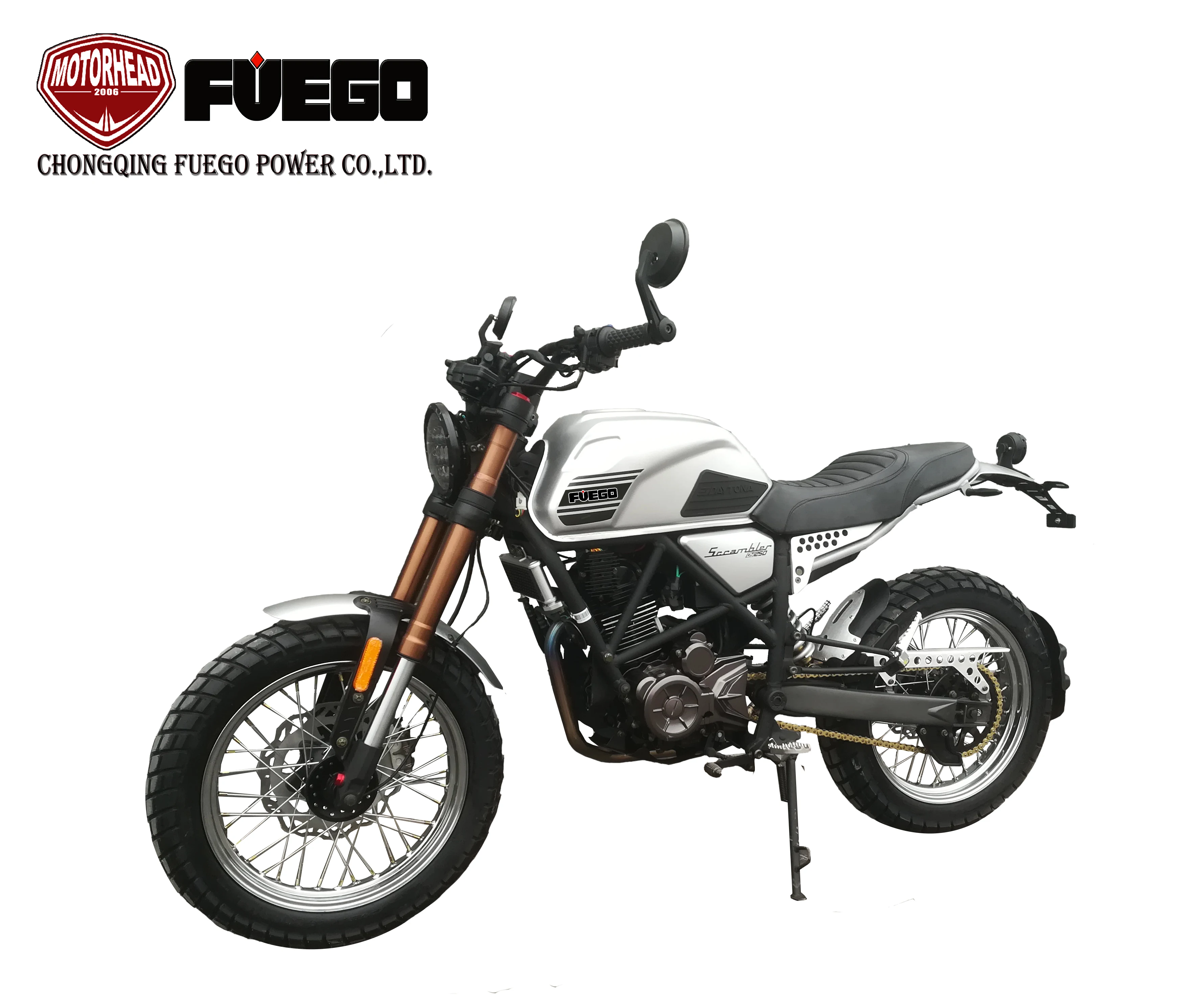 LONCIN RE 250cc & ZONGSHEN CBS300CC Scrambler Motorcycles
