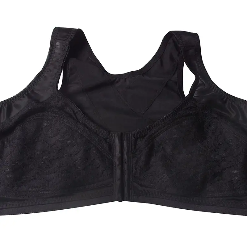 Rouyating Low Moq Sexy Front Buckle Large Bras Lace Plus Size Bra For ...