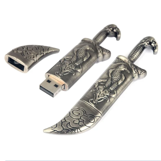 Metal Dagger Arabia Oman Knife Sword/knife Usb Flash Drive - Buy Metal ...