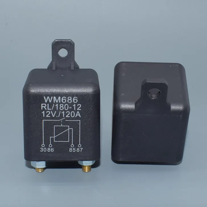 Heavy Duty 12V DC Relay 120A - Reliable Automotive Switch