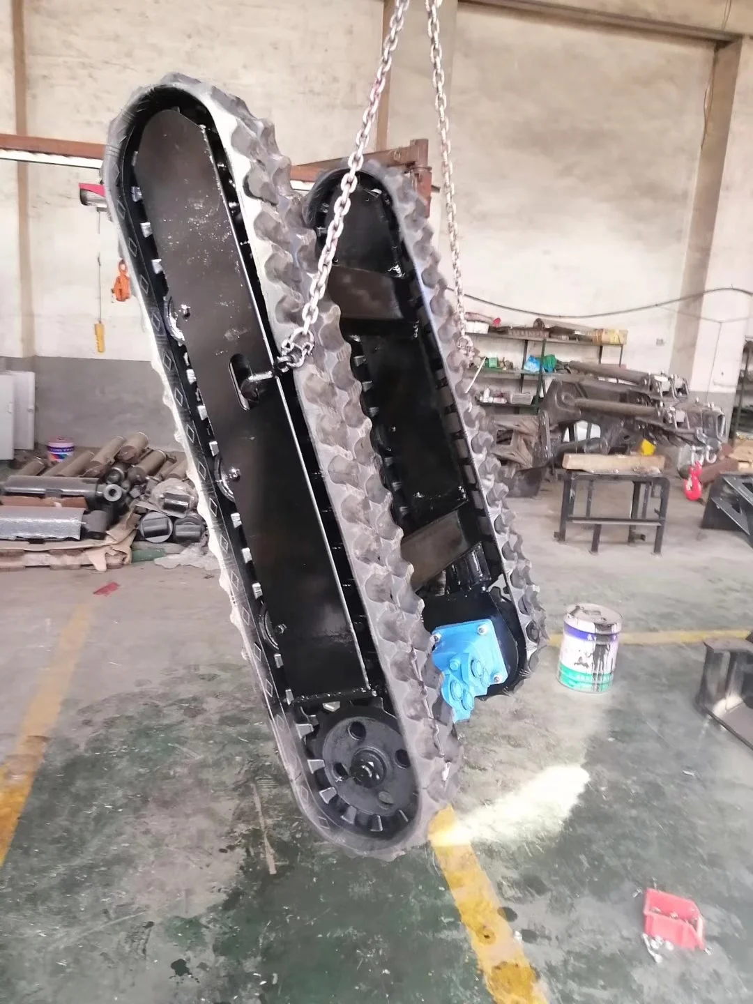 Customizable Rubber Track Undercarriage Chassis for Dumper Trucks