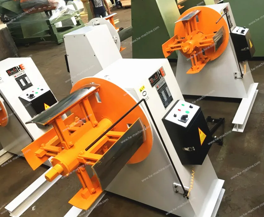 Uncoiler Machine For Metal Coil Handling Decoiler Compacted Coil Feeder ...