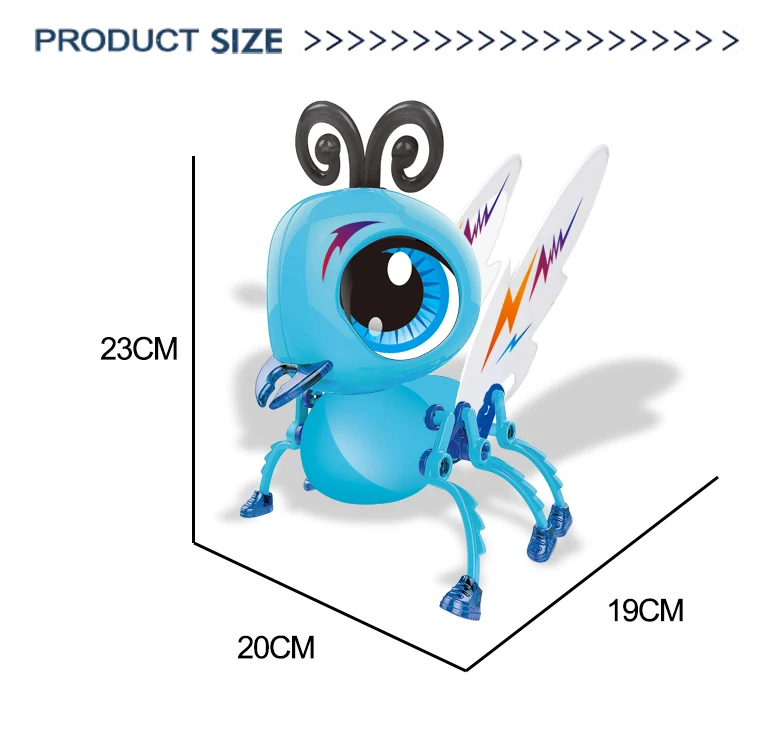 New Product Cute Electric Cartoon Kids Crawling Diy Plastic Ant Toy ...