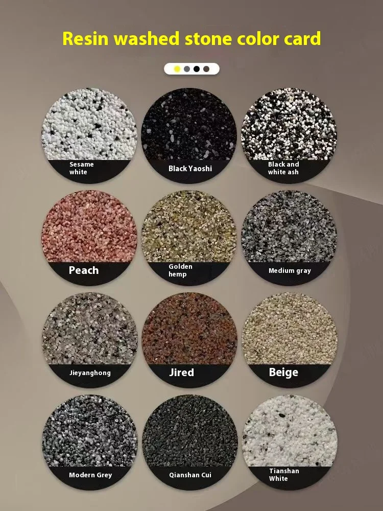 Modern Simple Stone Porcelain Micro-Rock Resin Terrazzo