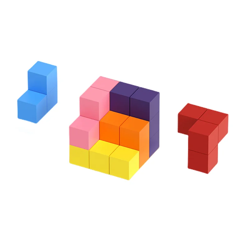 3d Building Blocks Magic Cubes Brain Teaser Cube Puzzle With Infinity ...