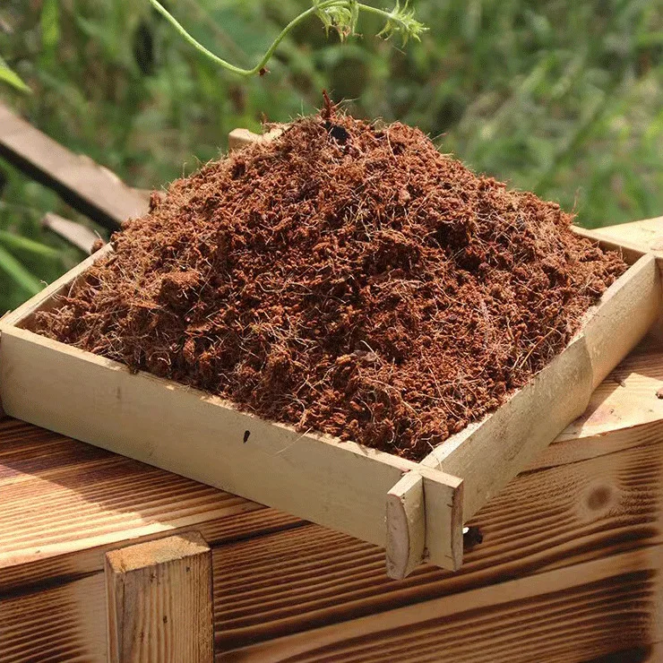 High Quality Coconut Shell Brick Fertilizer Coarse Nutrient Soil for ...