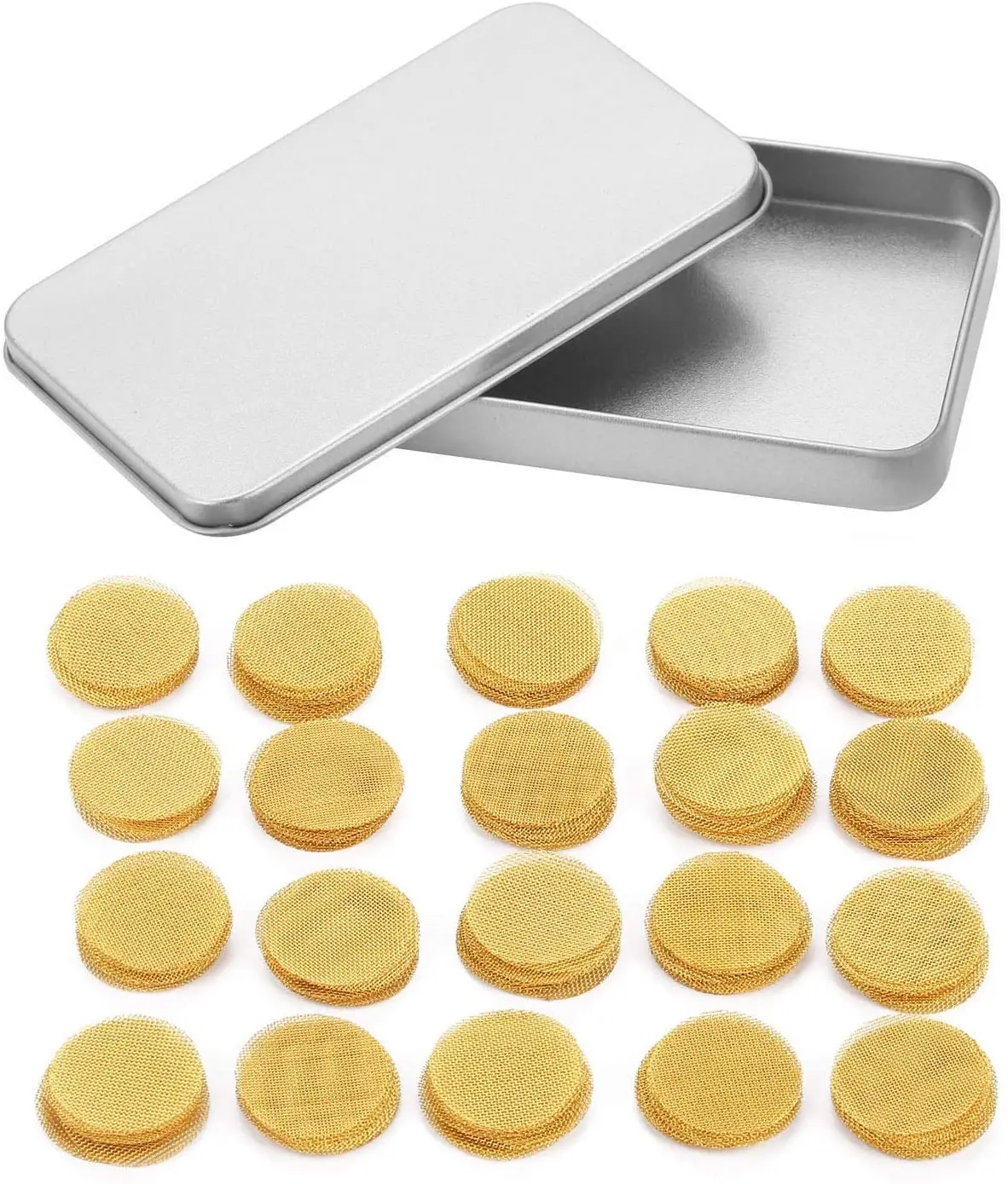 Smoking Pipe Screen 60 Mesh Stainless Steel Titanium Smoking Screen ...