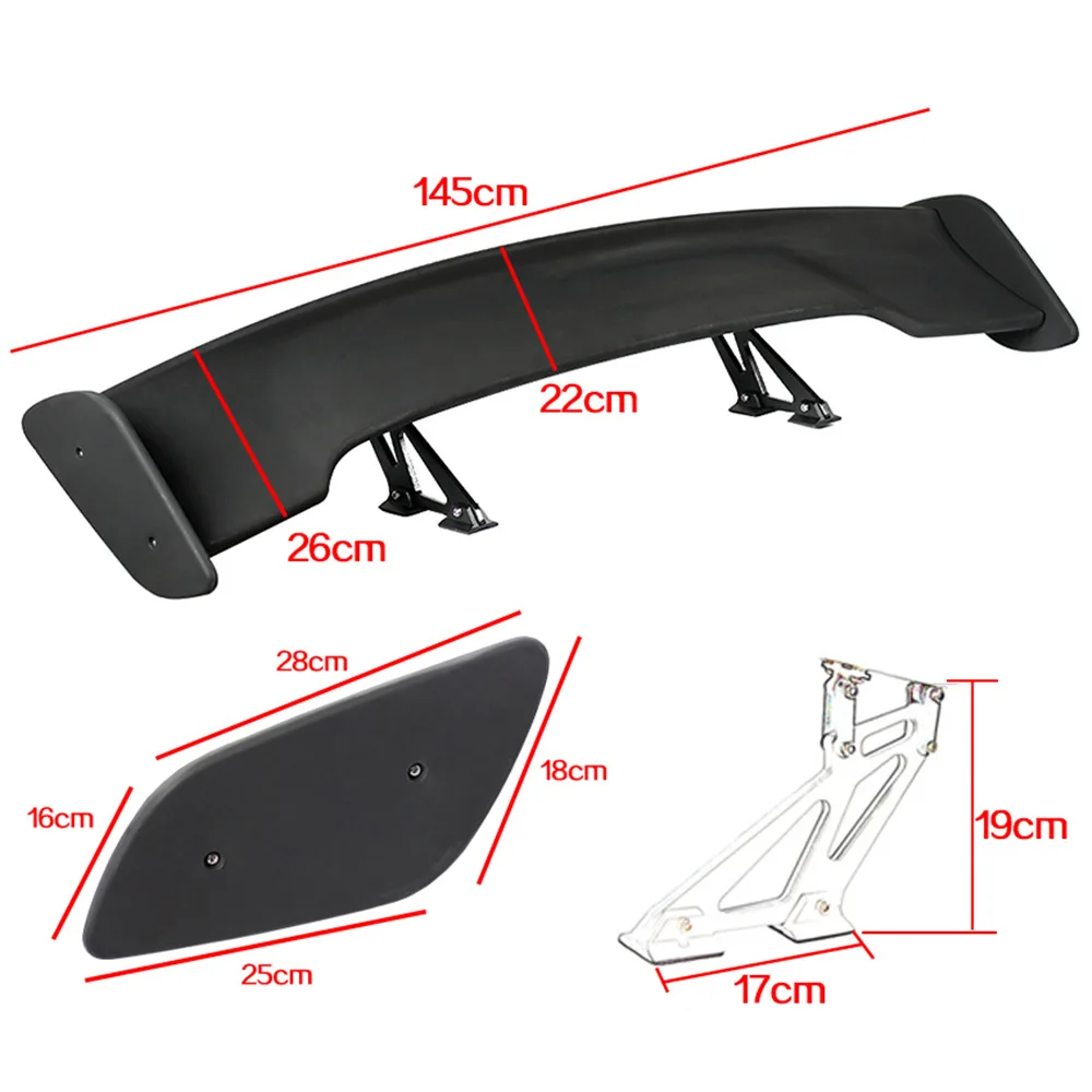 Universal Wing Racing Sedan Common Wings Car Accessories Car Tail ...