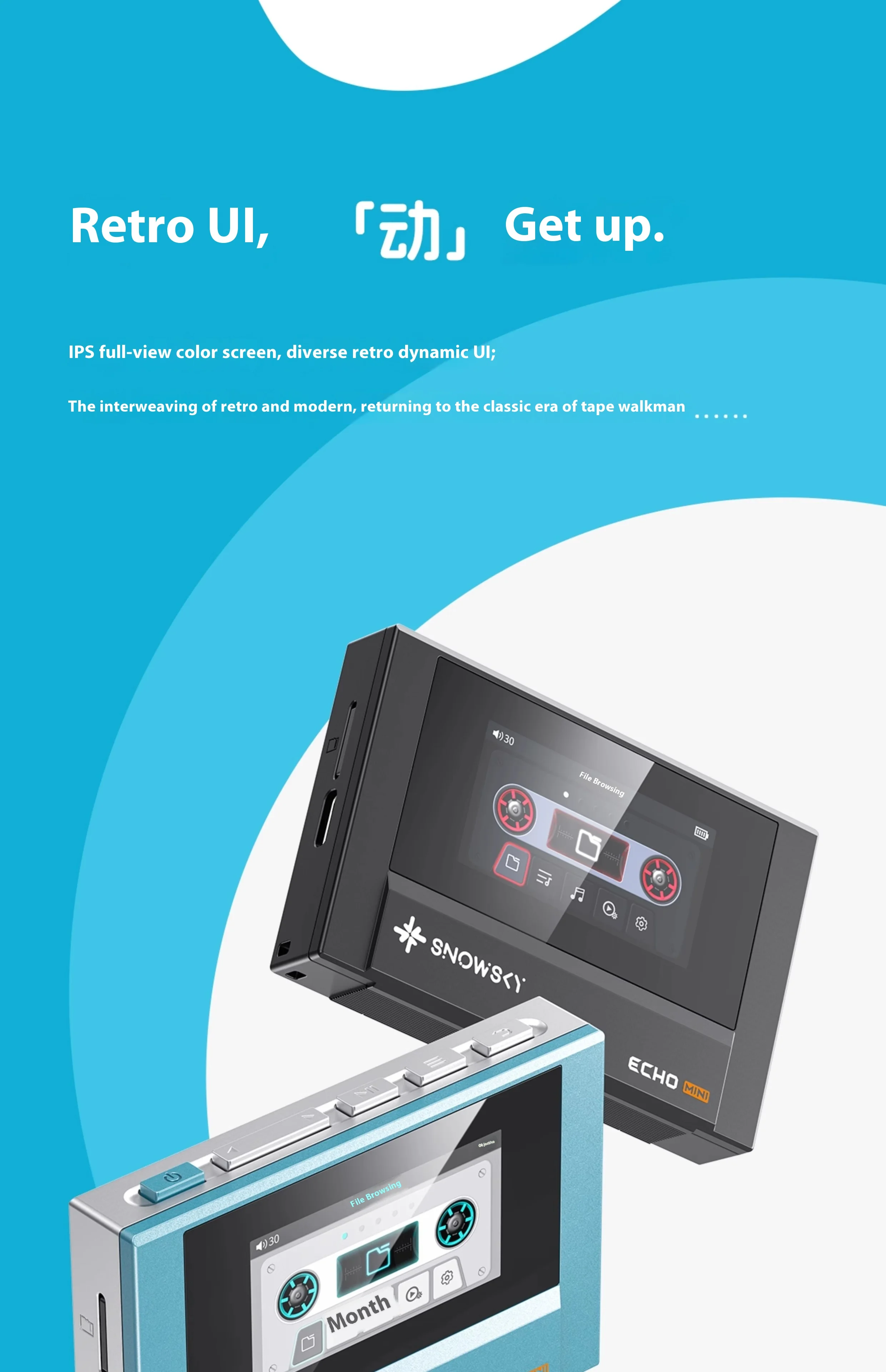 FiiO Snowsky ECHO Mini USB FM Music Player - 15 Hours Playback, HiFi ...