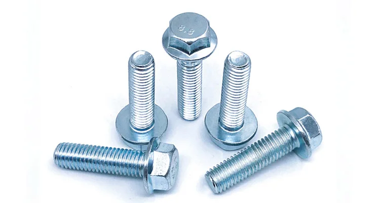 DIN 6921 Flange Hex Bolt M18 Grade 8.8 - Carbon Steel