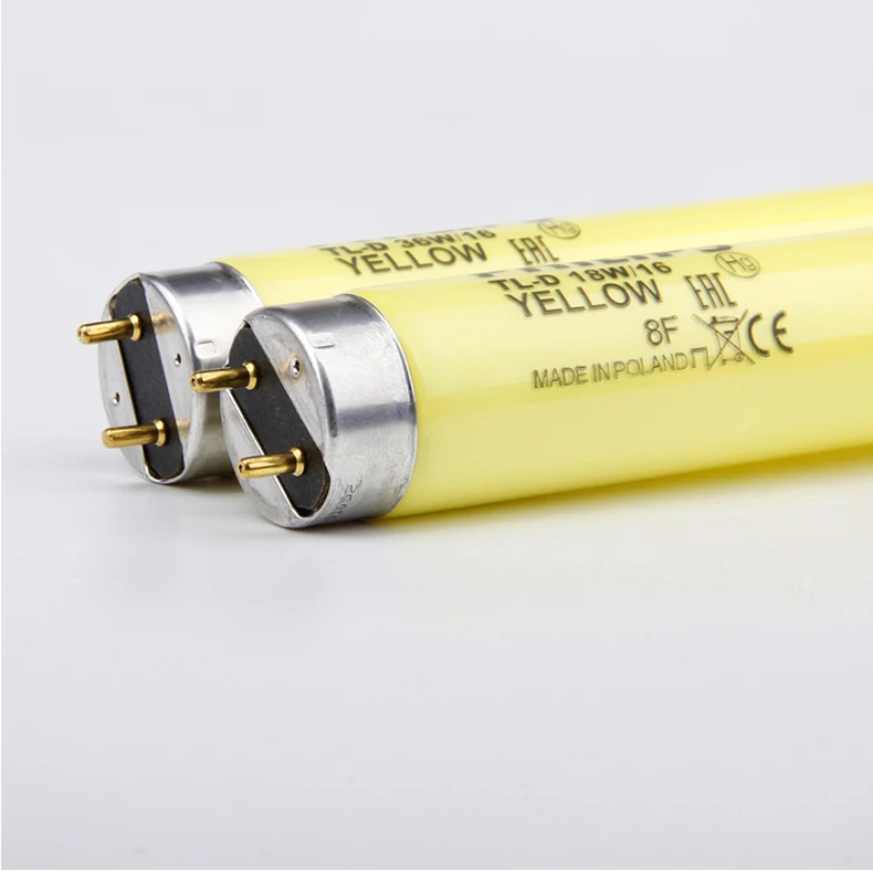 Philips Yellow Safety Light Tube TL-D 36W/16 18W | Durable Yellow ...