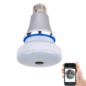 Hidden Camera Led Bulb Spy Bulb Fisheye Camera Led Light Bulb For ...