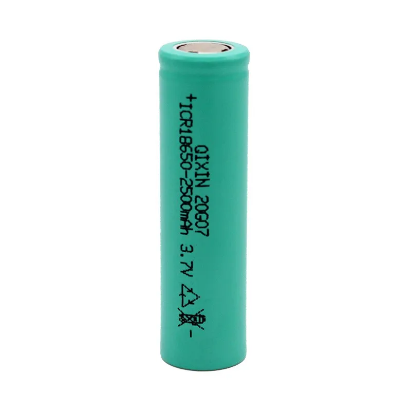 Rechargeable 3.7v 2500mah 18650 Lithium Ion Battery With Pet Wrapping ...