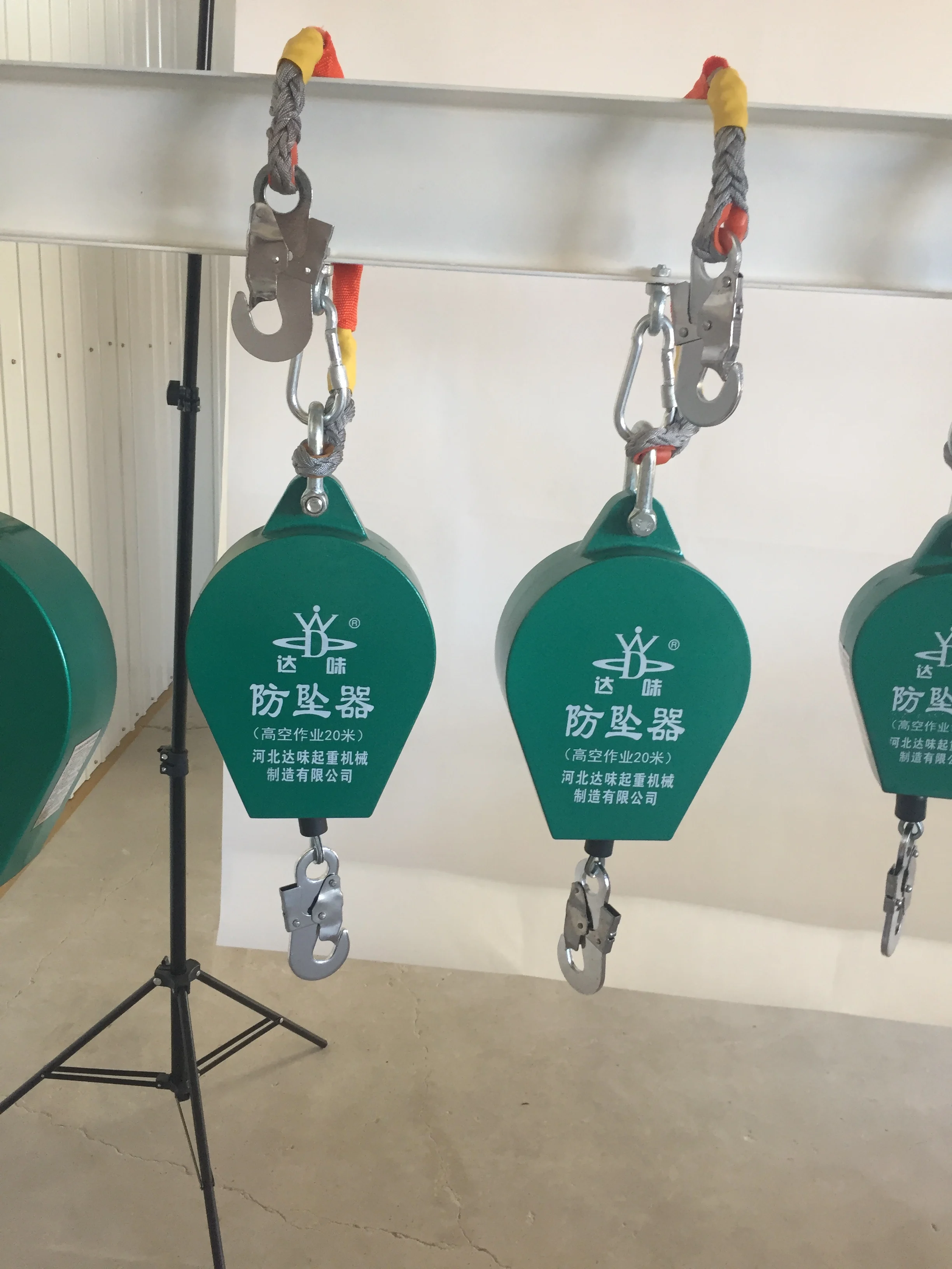 3-50m Safety Rope Fall Protection Equipment 150kg Retractable Fall ...