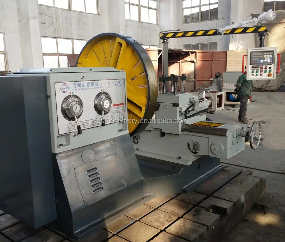 Universal Horizontal Heavy Duty Engine Face Turning Lathe