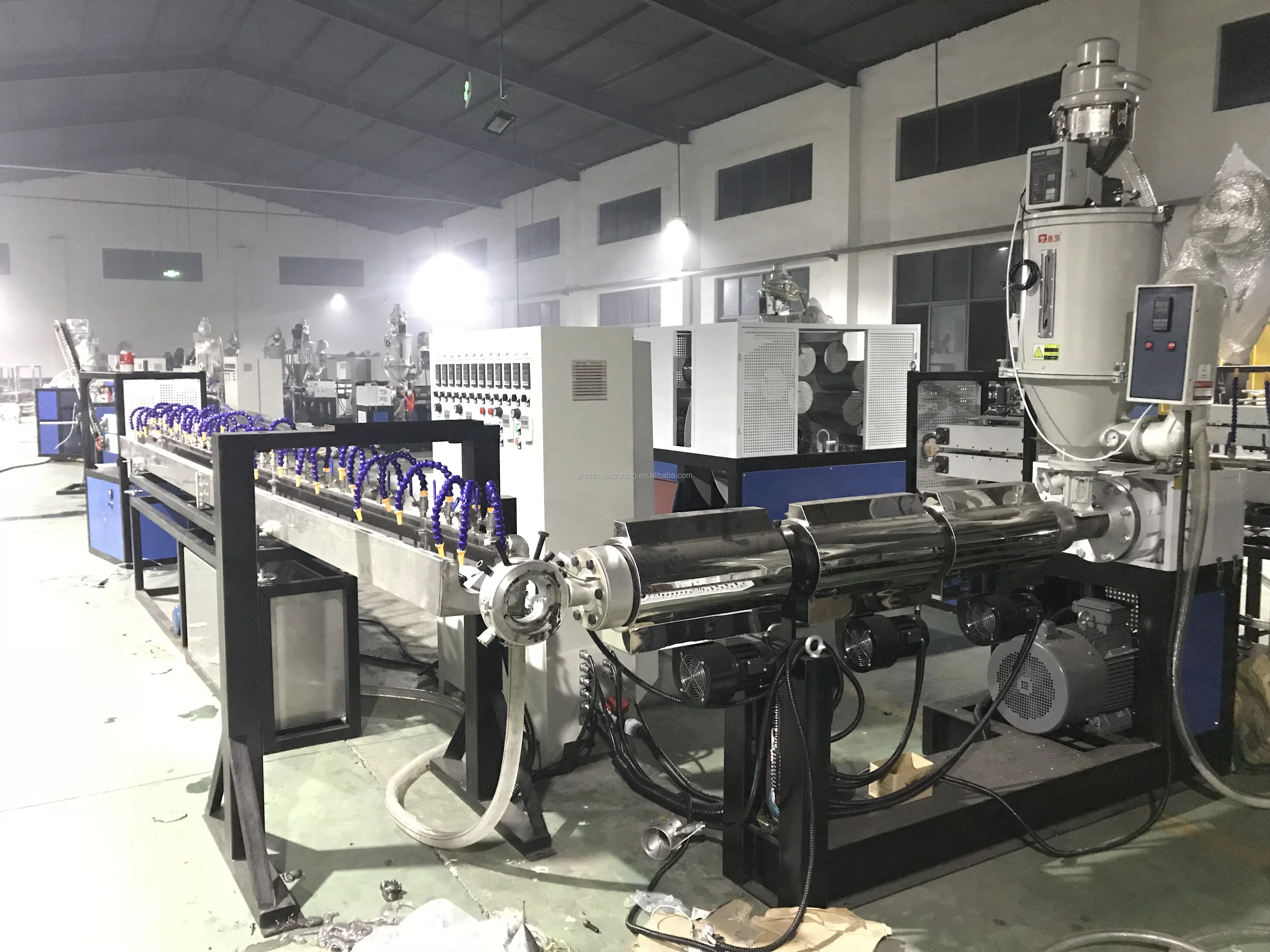 Pvc Muscle Strengthen Reinforced Hose Extrusion Machine Pipe Braider ...